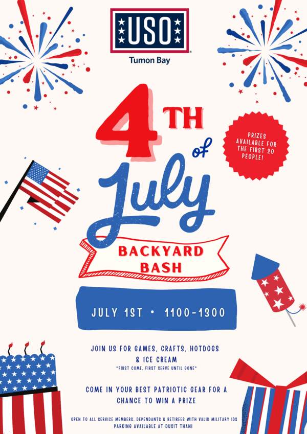 USO Tumon Bay - July 4th Backyard Bash • USO Guam