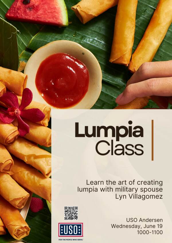 Lumpia Making Class • USO Guam