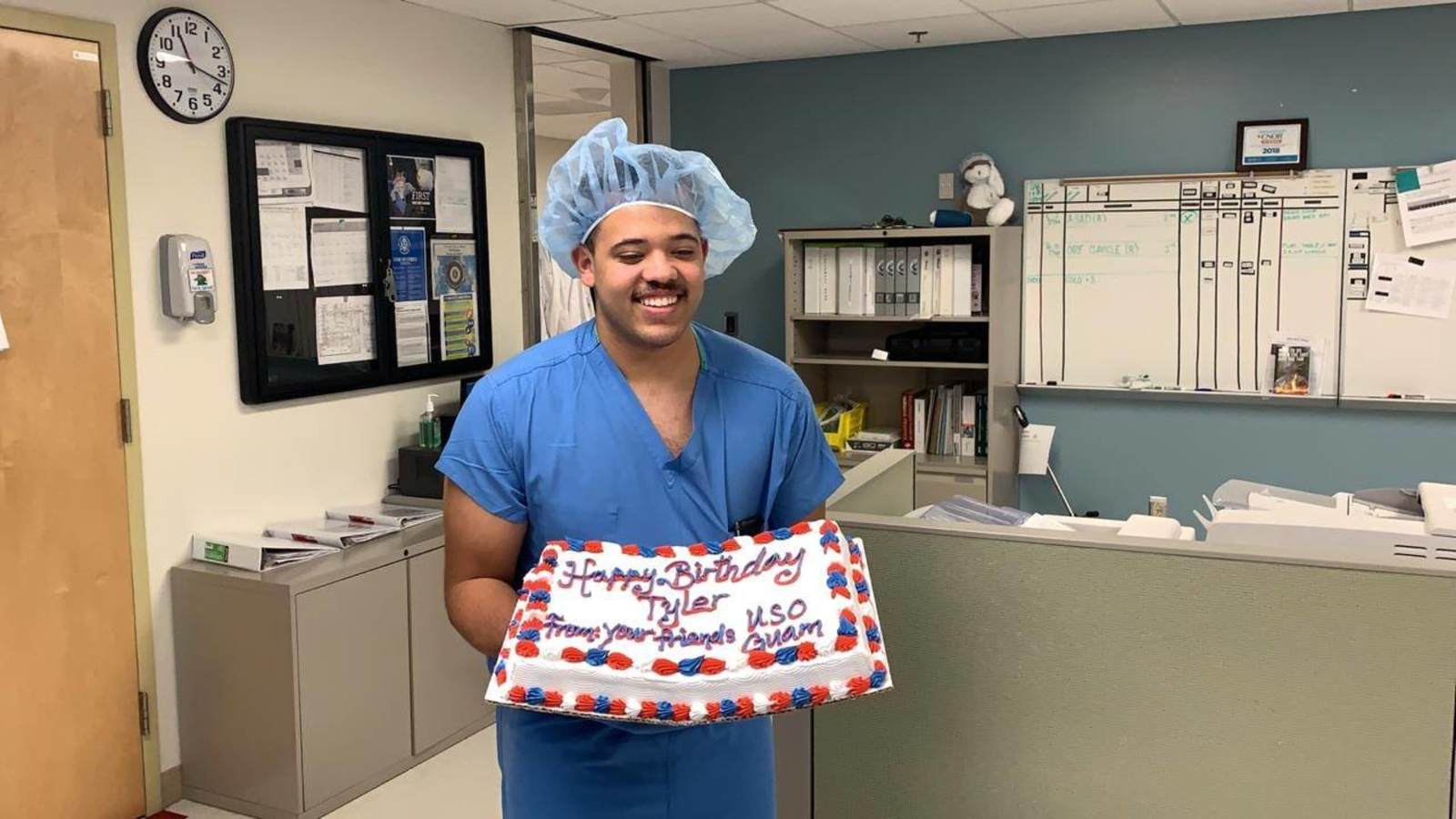 Operation Birthday Cake Aboard US Naval Hospital Guam • USO Guam
